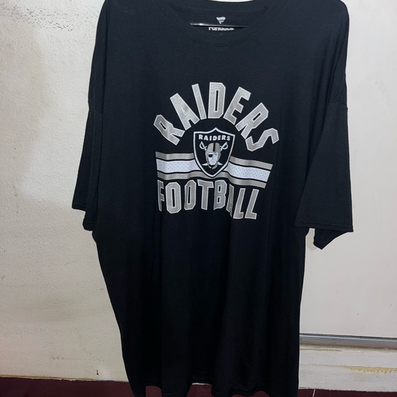 NFL | Shirts | Raiders Football Black Tshirt | Poshmark